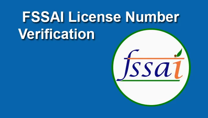 Check FSSAI License Number Verification Online