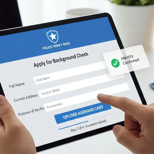 Online Police Verification for Tenant, Maid, Driver, Security Guards